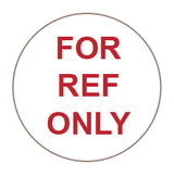 For Reference Only Labels (120) – Advanced Calibration Label