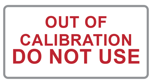 Advanced Calibration Label
